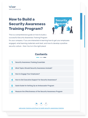 How to Implement Security Awareness Training Program - Wizer Training