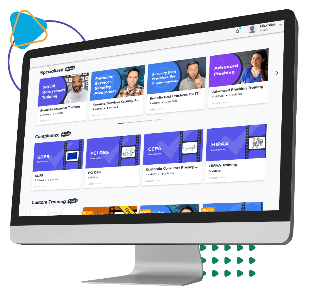 Employee Security Awareness Videos - Wizer