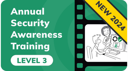 2024 New Security Awareness Annual Training!