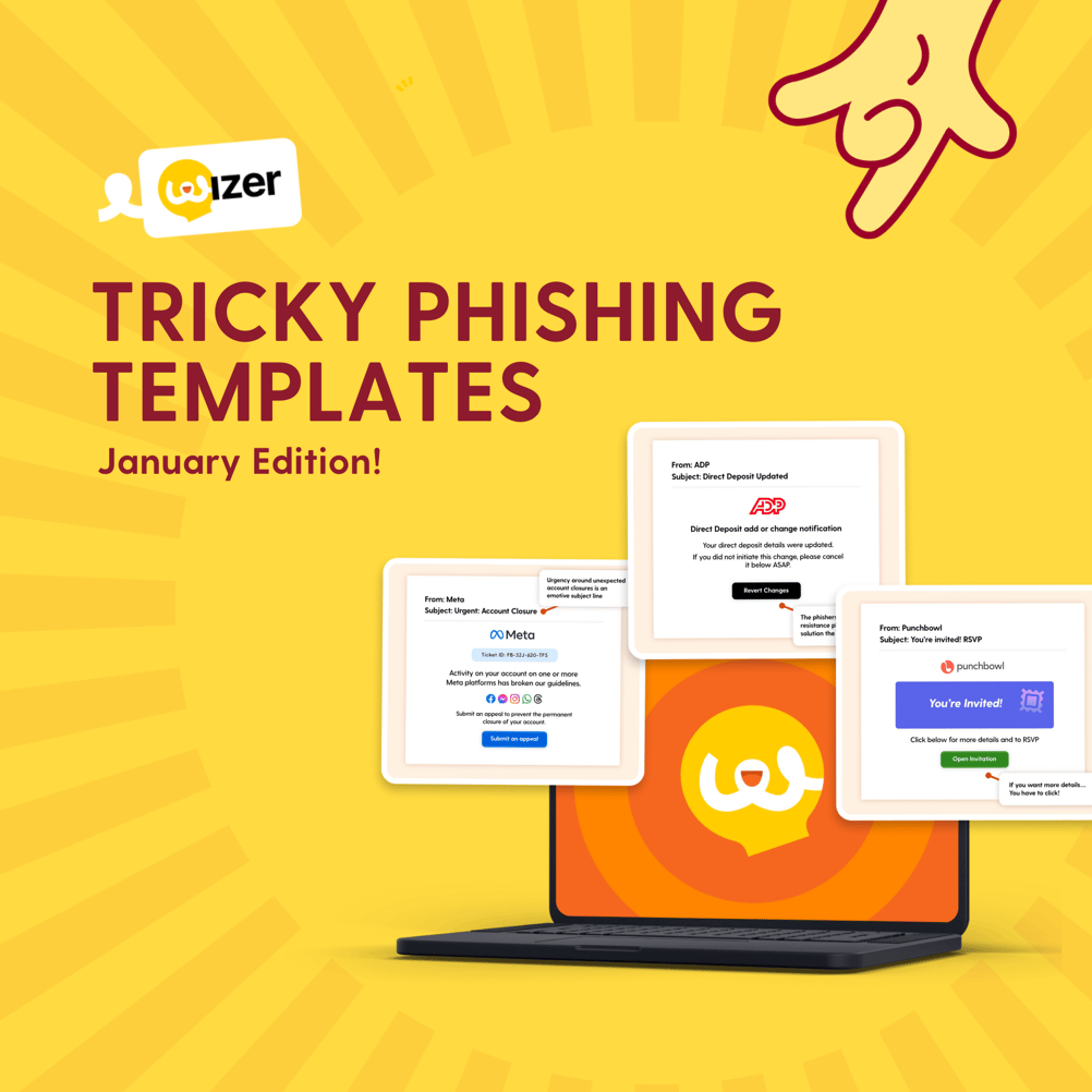 5 Must-Use Phishing Simulation Templates for January 2025