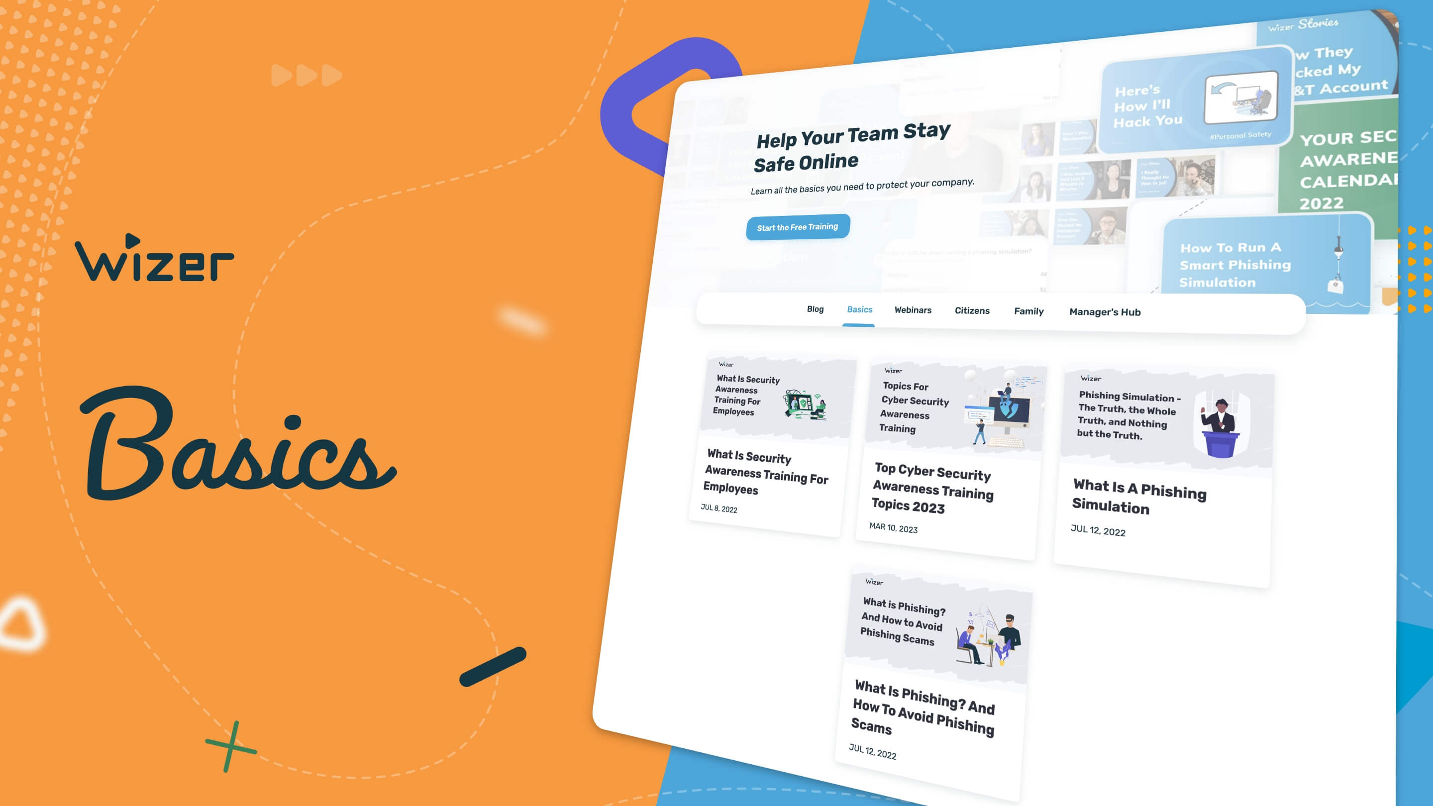 Cyber Security Awareness Giudes, Basics and Materials | Wizer