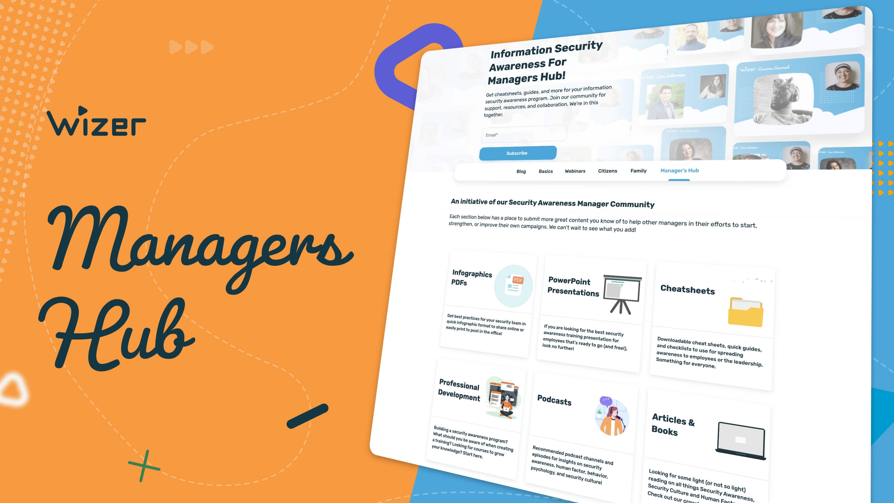 Information Security Awareness For Managers Hub | Wizer