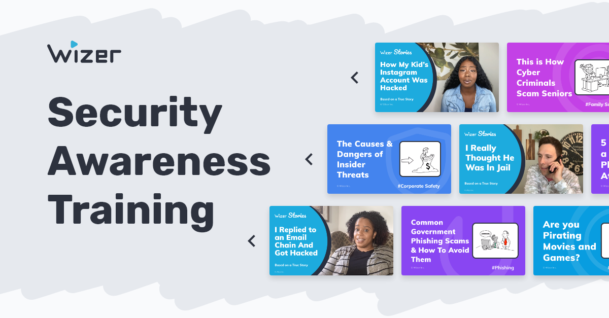 Employee Security Awareness Videos - Wizer